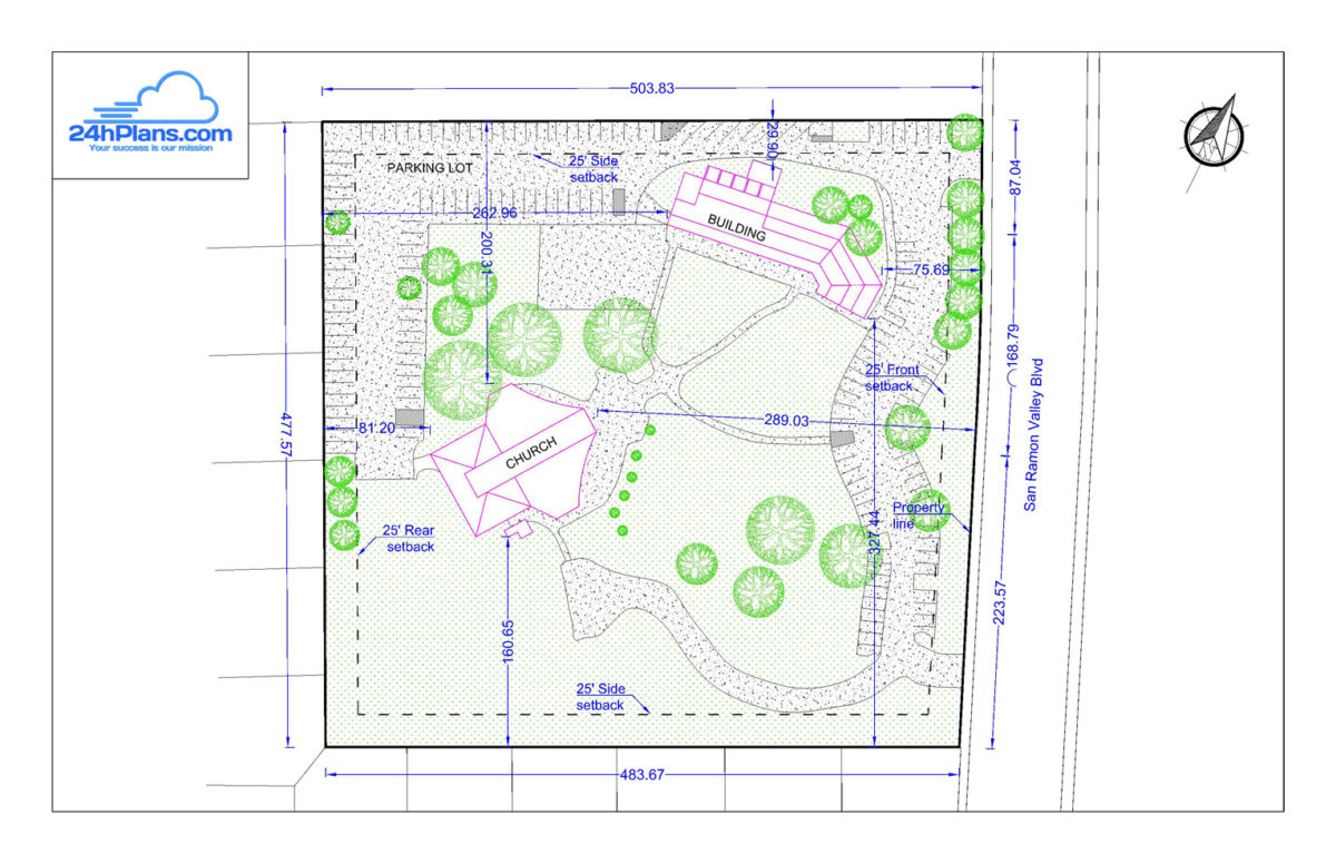 24h Site Plans for Building Permits: Plot Plans - Custom Site Plan Drafting