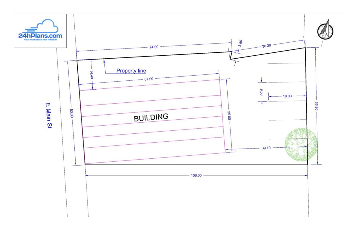 Medium Design — 24h Site Plans for Building Permits: Site Plan Drawing ...